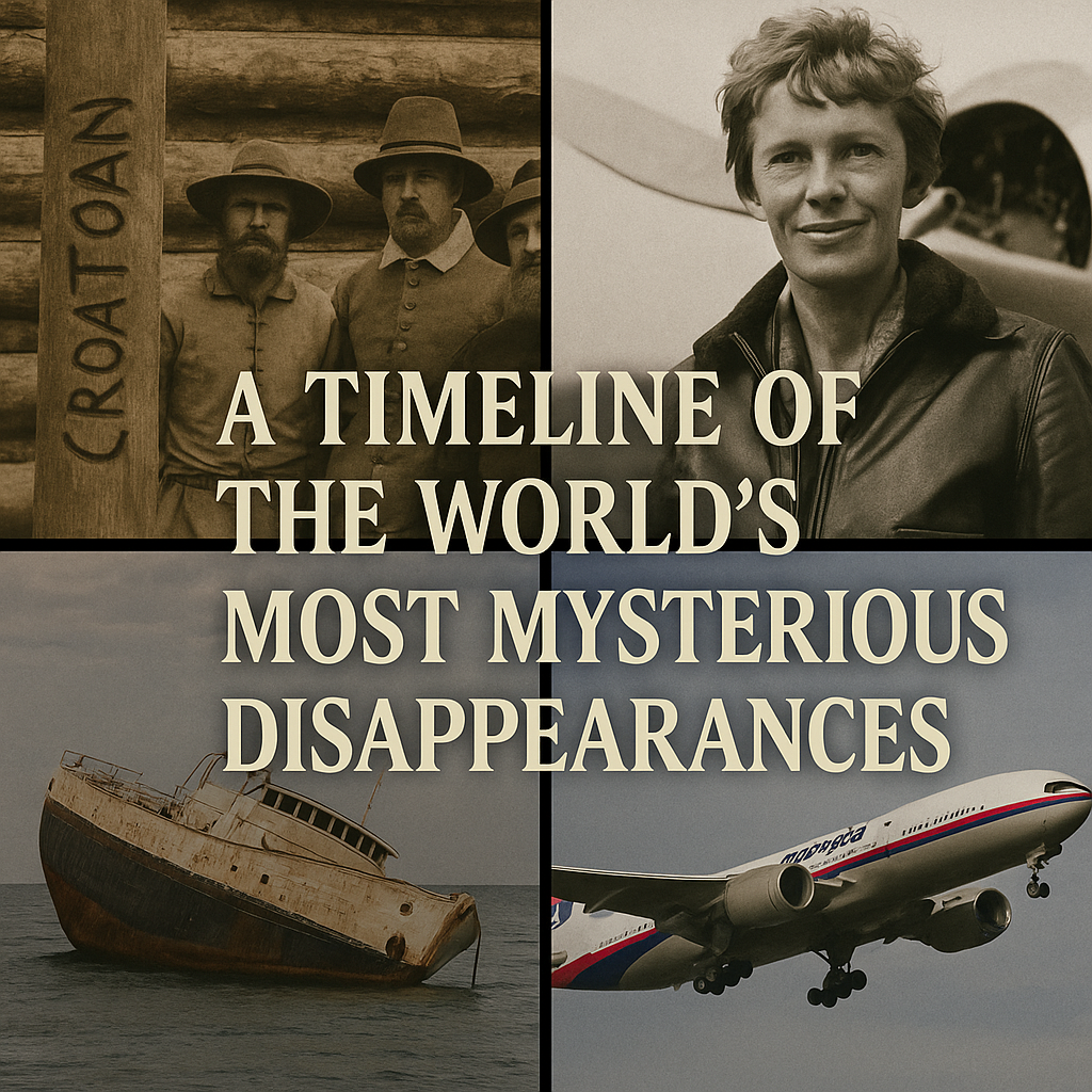 A Timeline of the World’s Most Mysterious Disappearances - Time Pinned